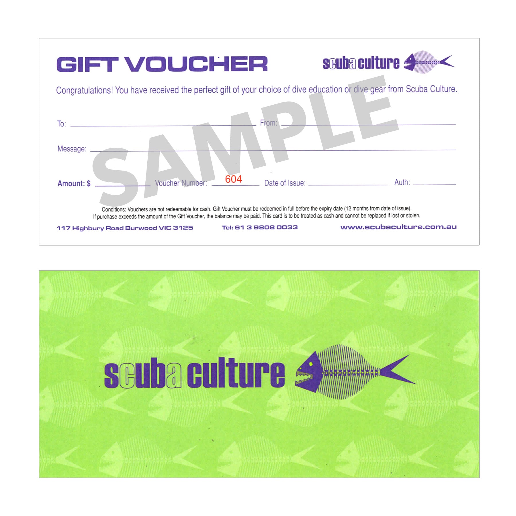 Gift Vouchers